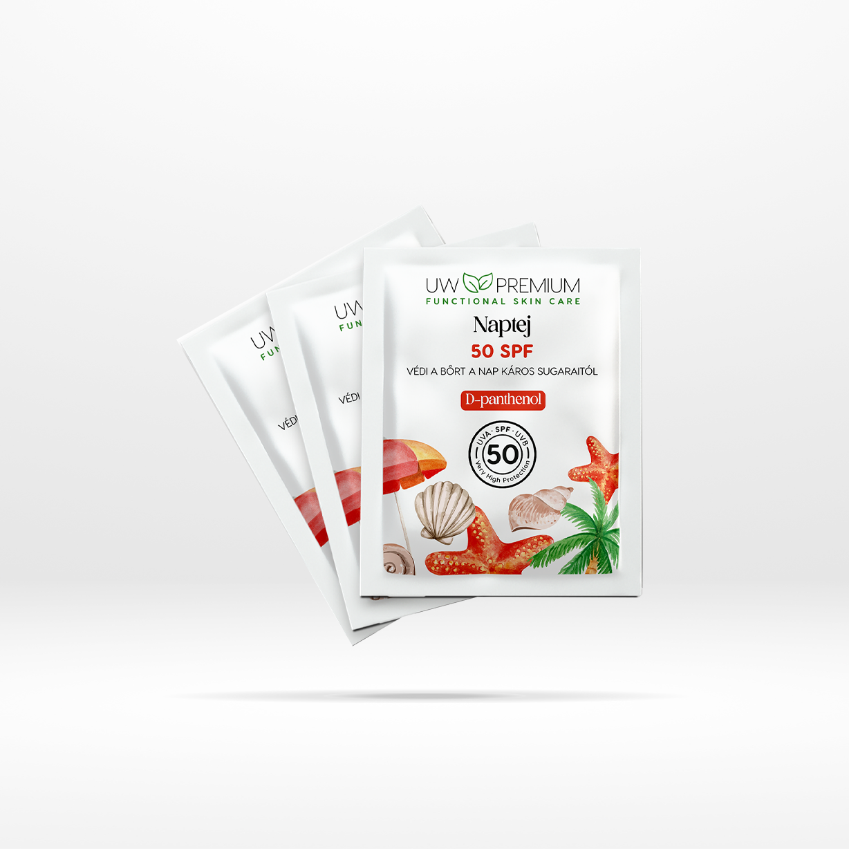 UW Premium Naptej 50 SPF + D-panthenol 5 ml termékminta – KrémMester